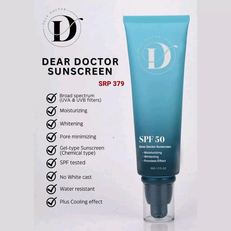 Dear Doctor Sunscreen SPF50 50g - TikTok Shop Philippines