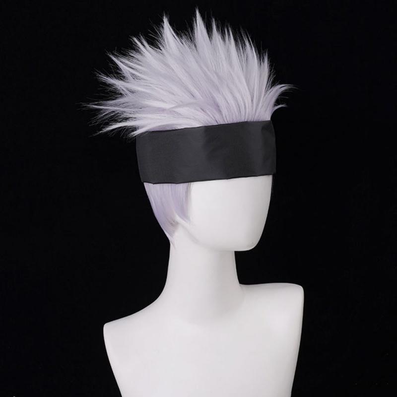 Rambut gebu XUTIAN untuk lelaki, rambut sintetik Satoru Gojo - TikTok ...
