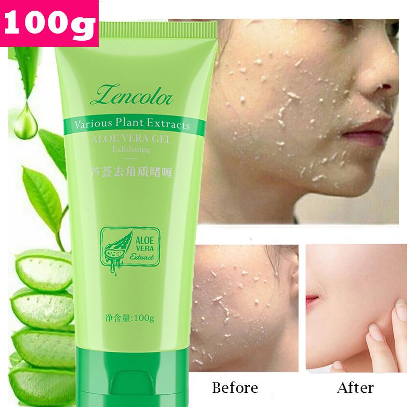100g Face Exfoliating Cream Scrub Peeling Gel Moisturizing Facial ...